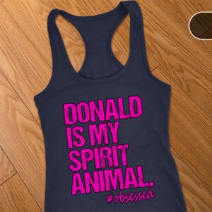 Donald is My Spirit Animal Pink Edition Donald Stamper Inspired Coach ...