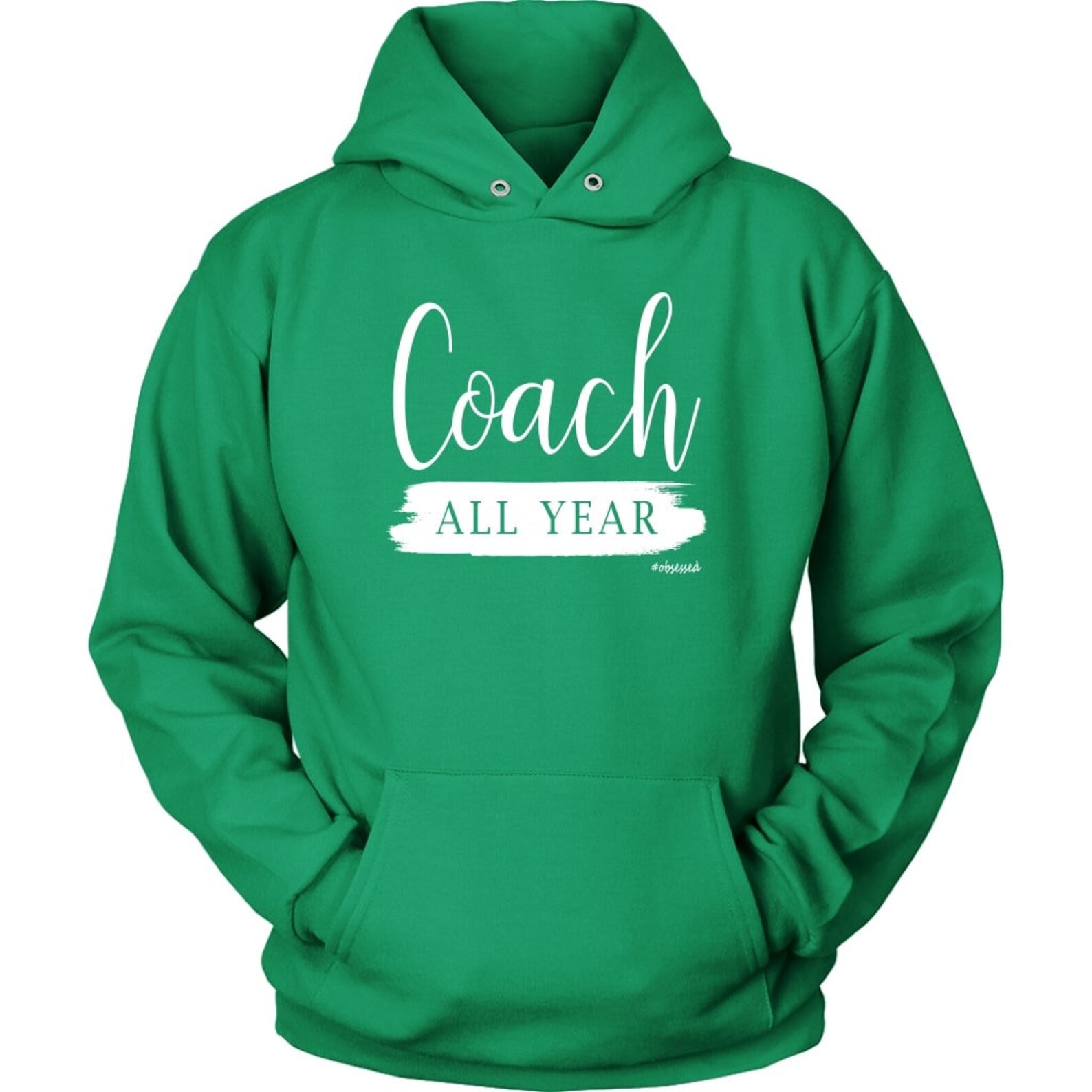 Coach All Year Hoodie Unisex Coaching Hooded Sweatshirt Mens - Etsy