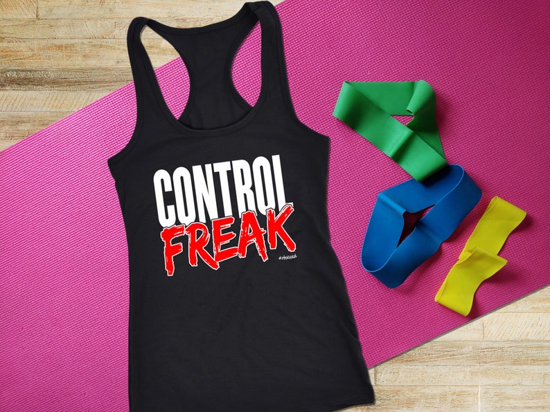 Ctrl Freak Workout Tank Womens Controlled Fitness Shirt Ladies 9 Week ...