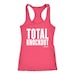 Total Knockout Boxing Tank. Womens Workout Shirt Lady Boxer Fitness Gym ...