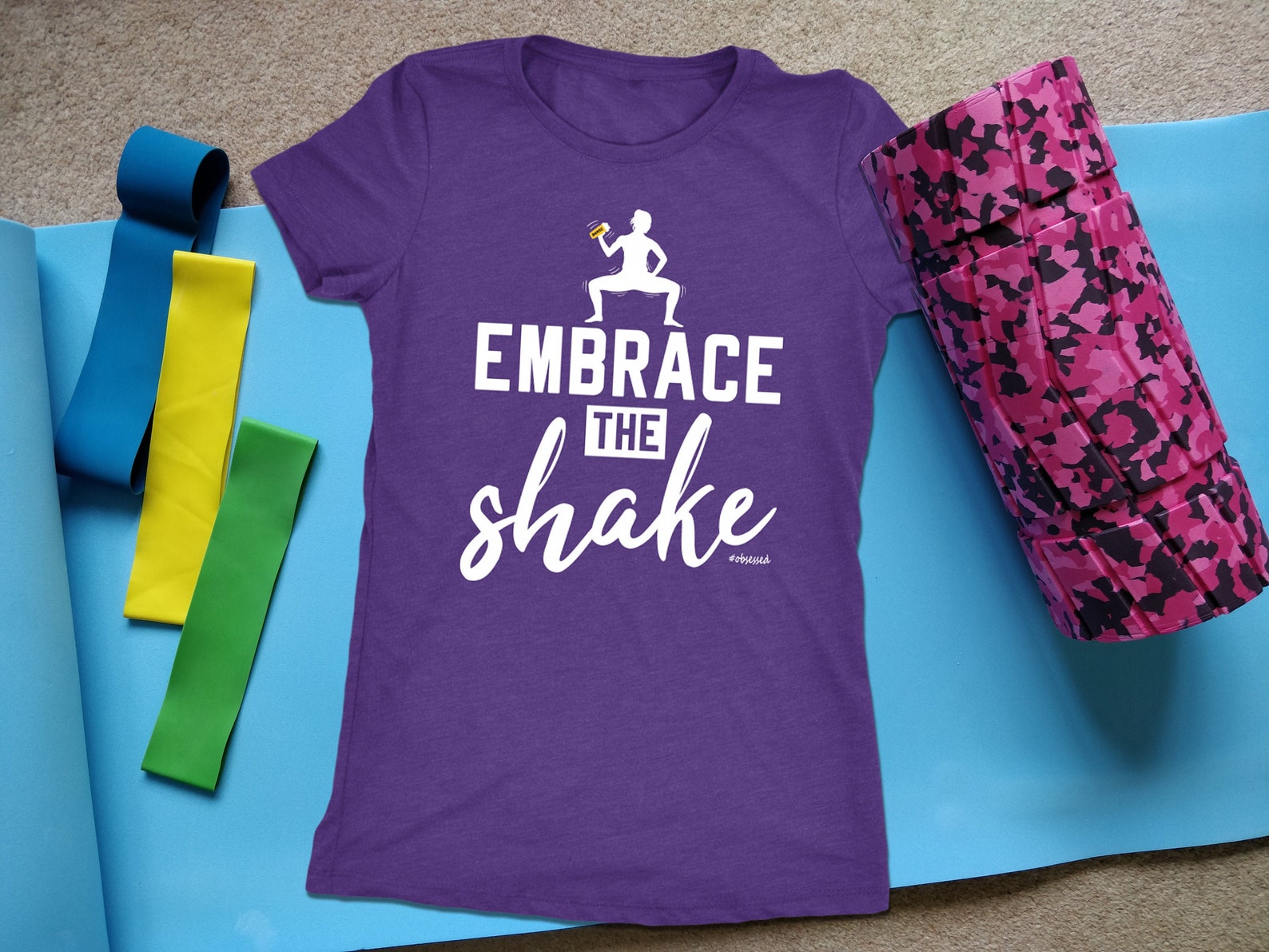 Embrace the Shake Womens Barre Workout Shirt Ladies Barre - Etsy
