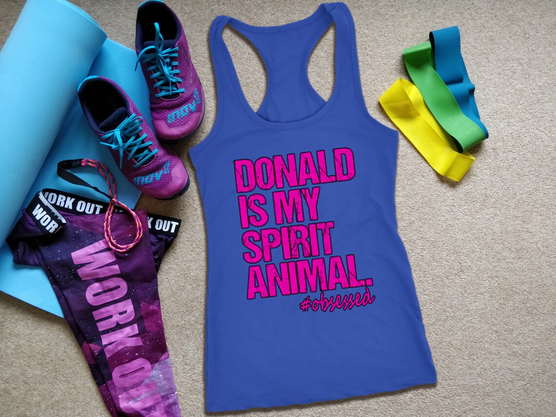 Donald is My Spirit Animal Pink Edition Donald Stamper - Etsy