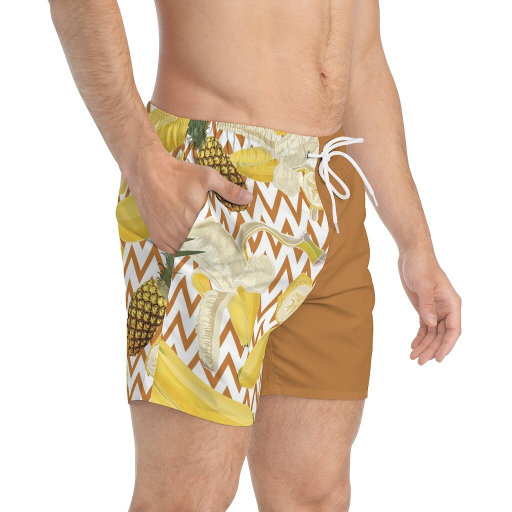 Half Banana Swim Trunks - Etsy
