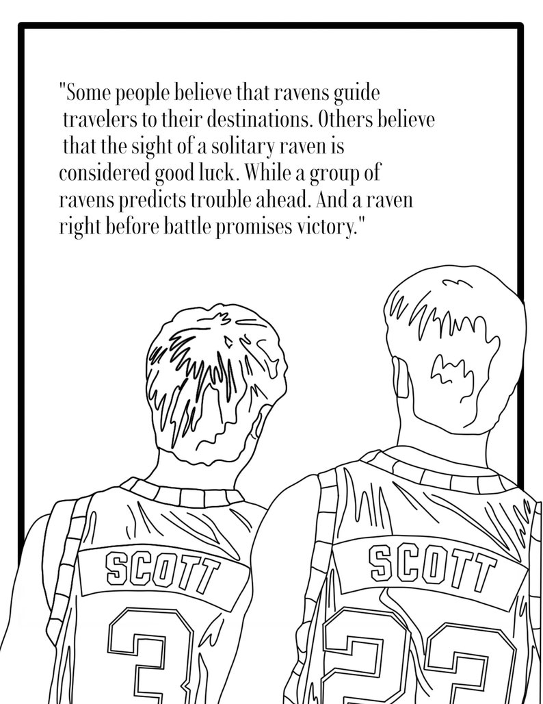 The Unofficial One Tree Hill Coloring Book - Etsy