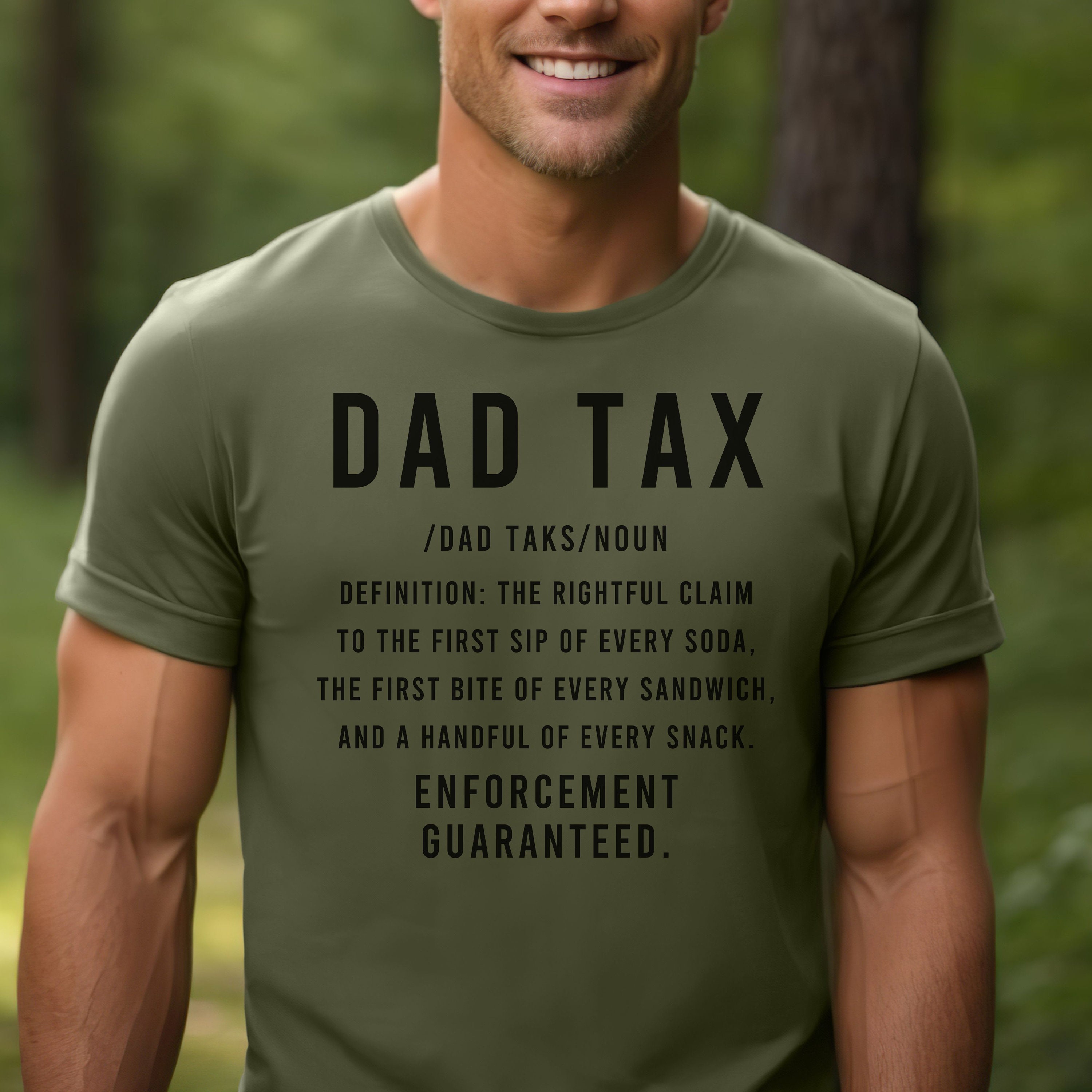 Dad Tax Shirt, Funny Dad Fathers Day Shirt, Dad Definition Tshirt, Dad ...