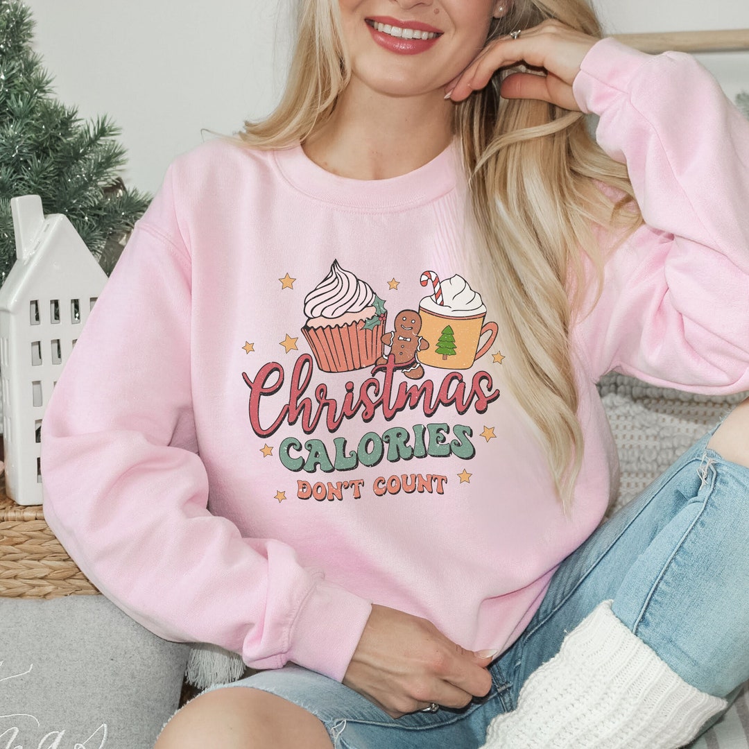 Christmas Retro Sweatshirts for Women, Cute Trendy Christmas Sweatshirt ...