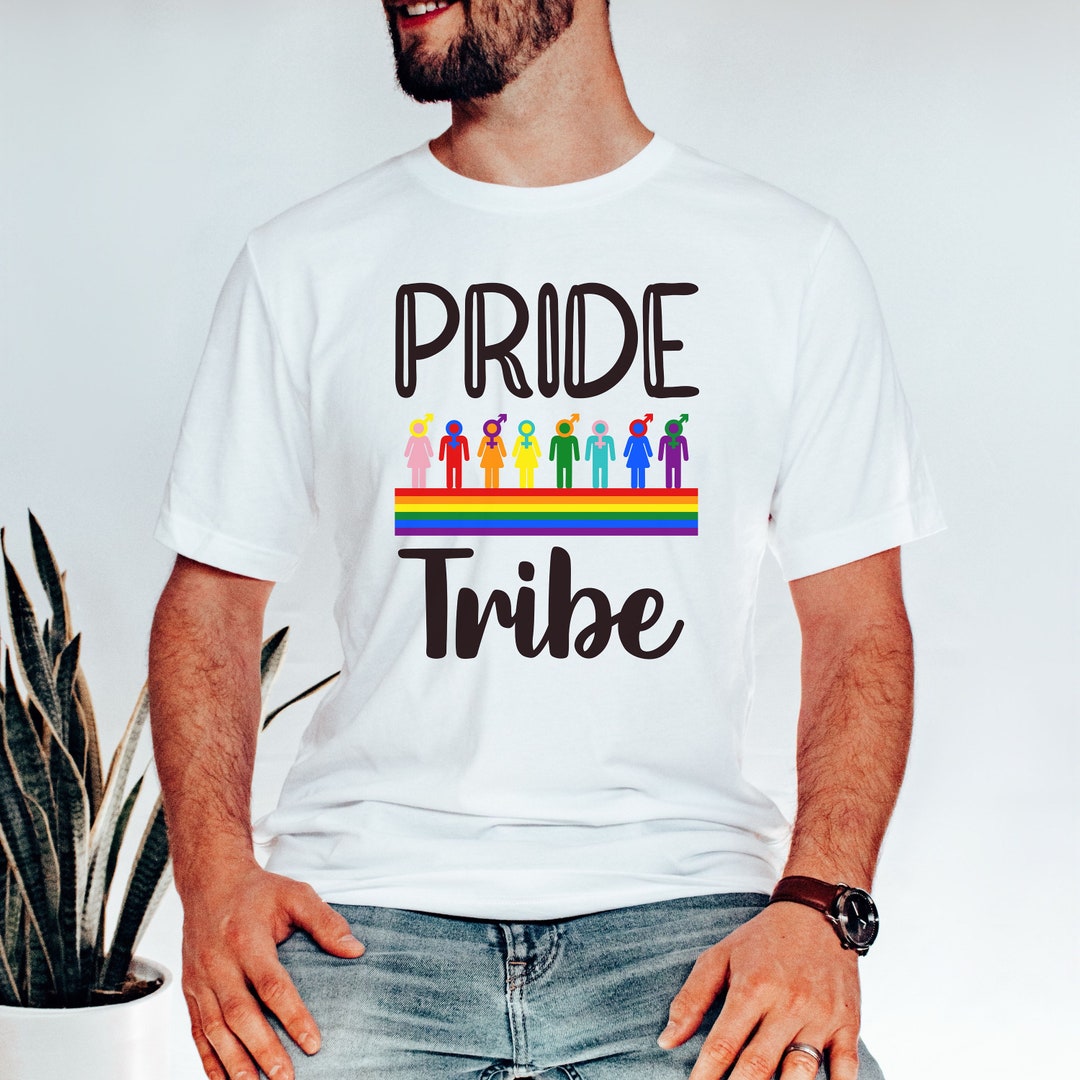 Pride Tribe Shirt, Pride Month Shirt, Gay Pride T-shirt 2023, LGBT Pride Rainbow Tee, LGBT Shirt ...