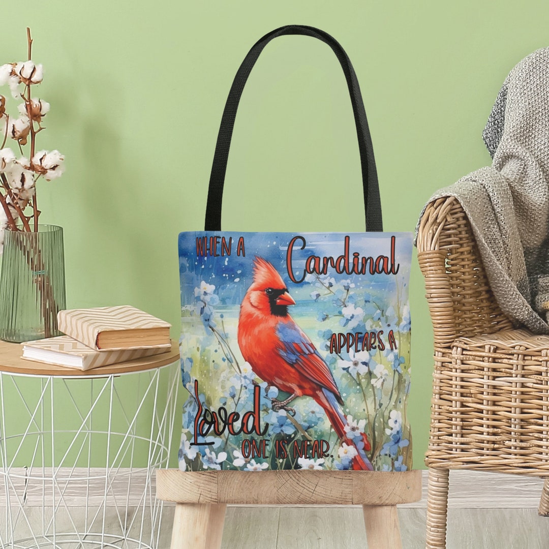 Cardinal Summer Tote Bag, When a Cardinal Appears a Loved One is Near ...