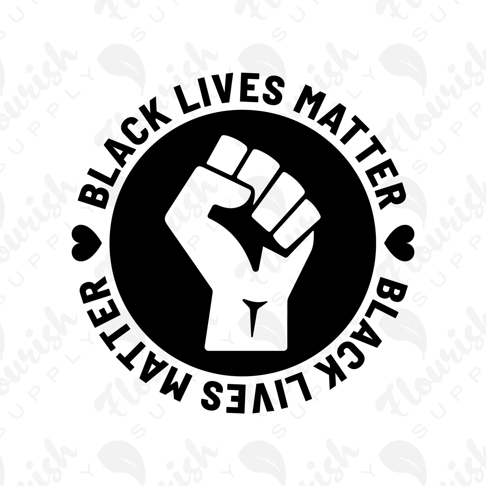 Black Lives Matter BLM Cut File SVG - Etsy