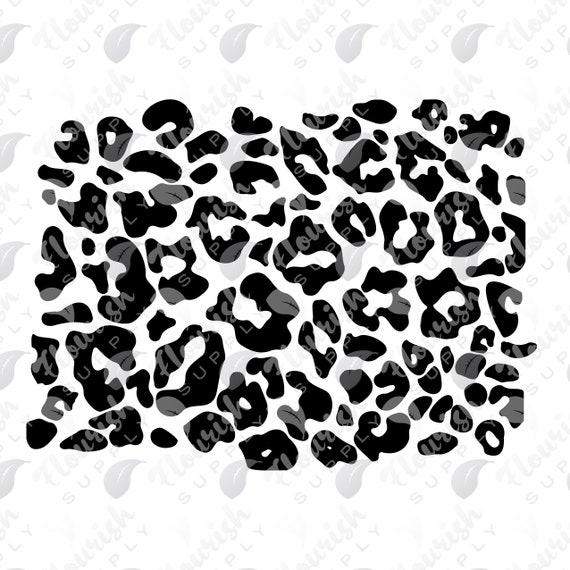 Cheetah Print Cut File PNG SVG Decal Vector - Etsy