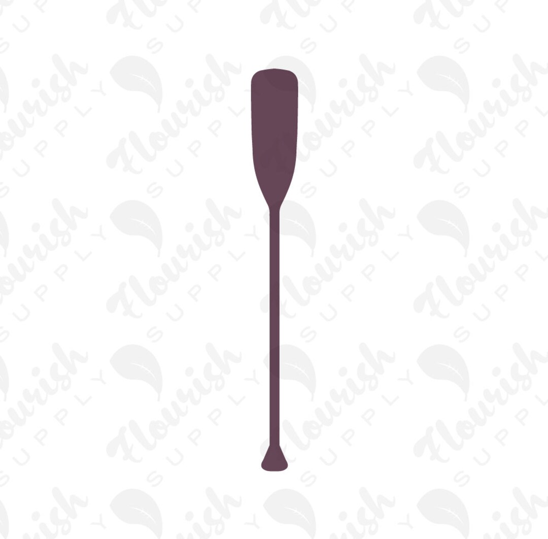 Single Oar Summer Cut File SVG - Etsy