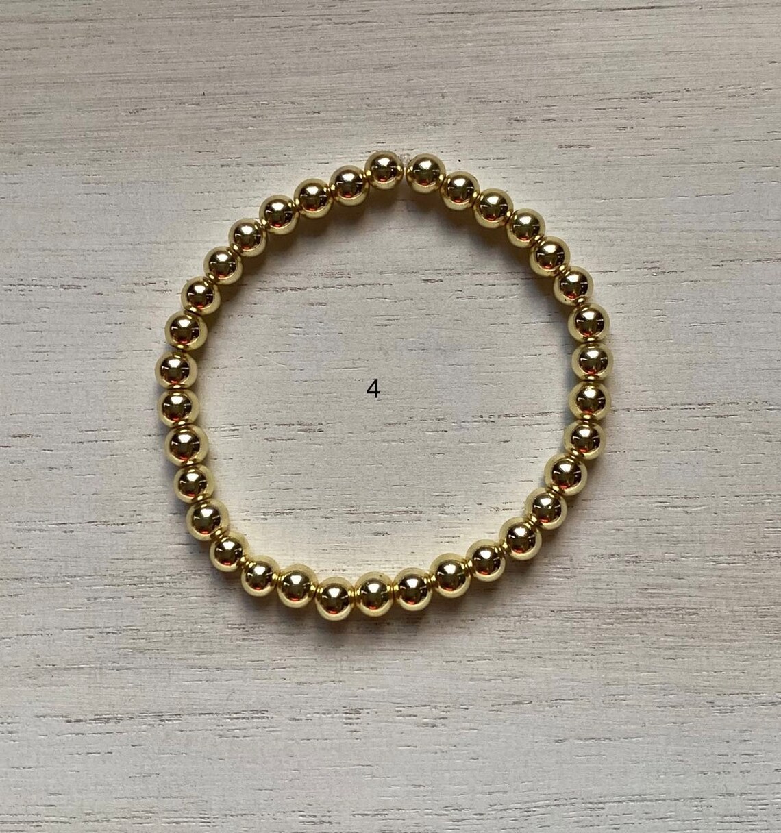 Goldstone Bead Bracelet Stack, Heishi Bead Bracelet Stack, Beaded ...