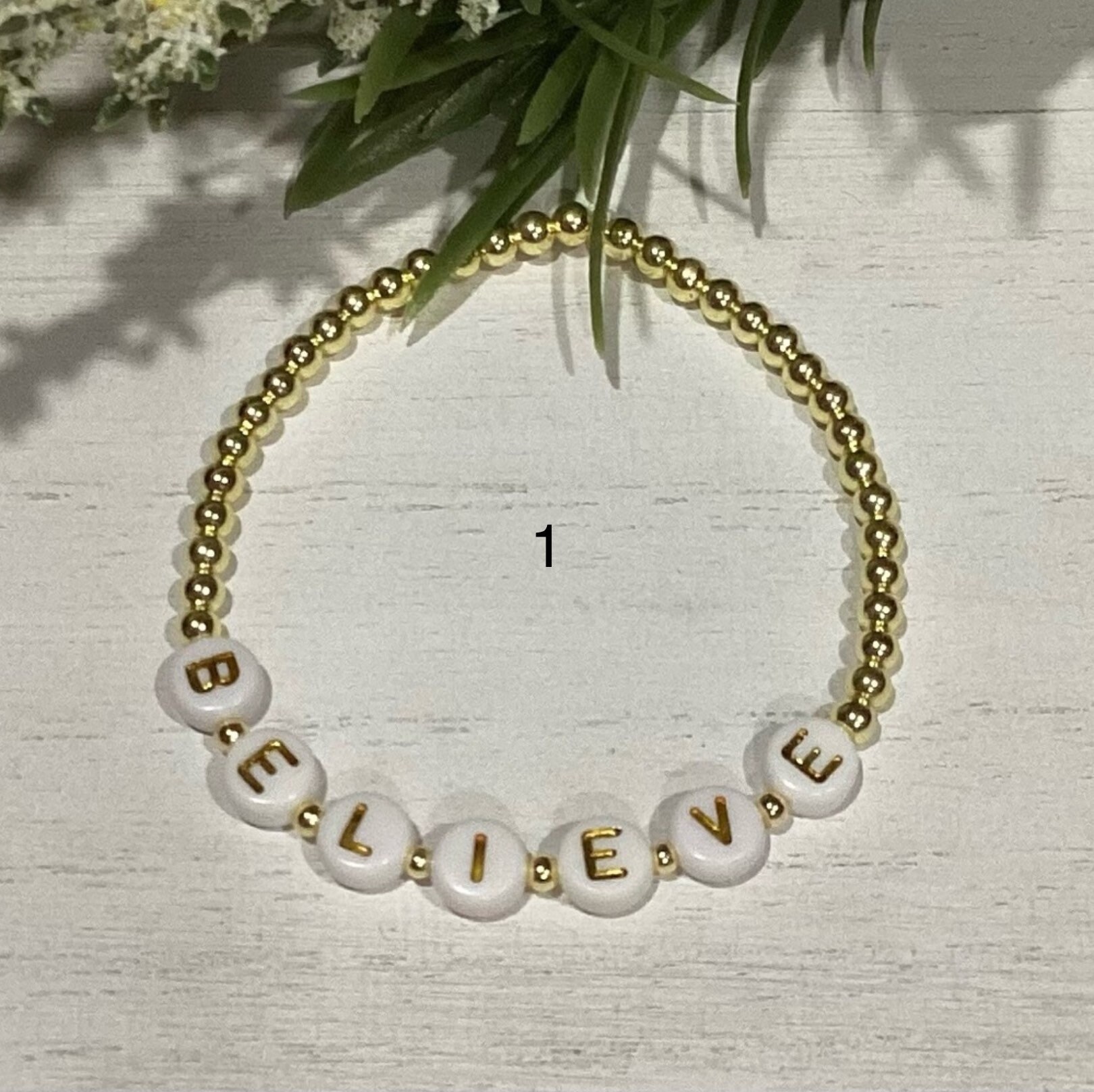 Breast Cancer Survivor Bracelet Stack, Heishi Bead Bracelet, Beaded ...