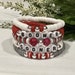Oklahoma Sooners, College Football Bracelet, Heishi Bead Bracelet Stack ...
