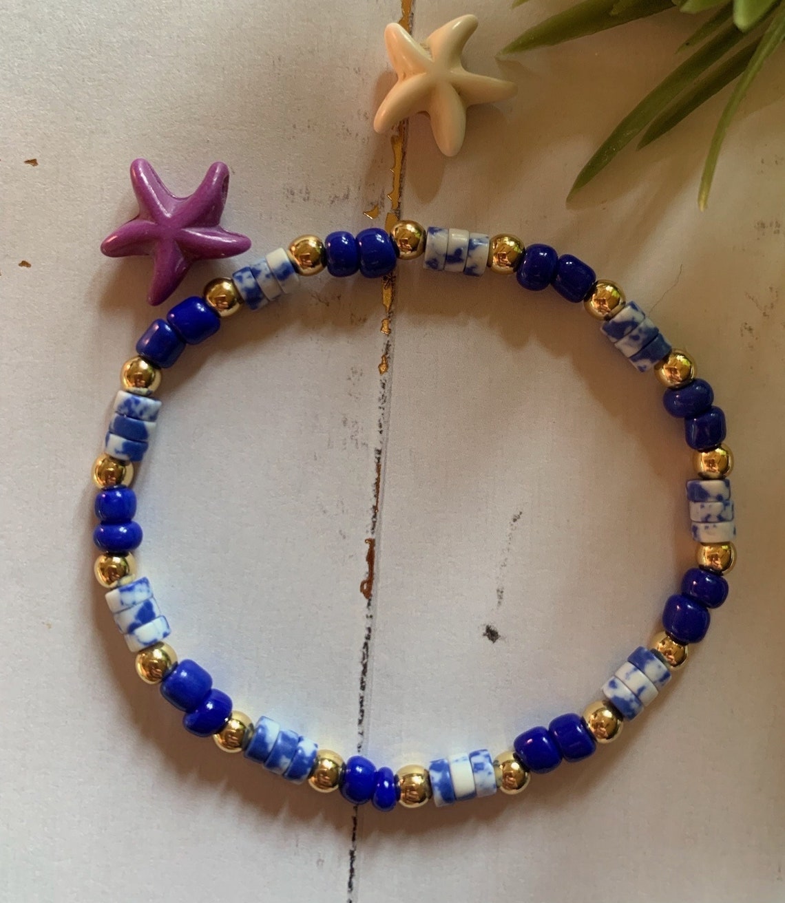 Beach Girl Bracelet Stack, Beaded Bracelet Stack, Boho Jewelry for ...