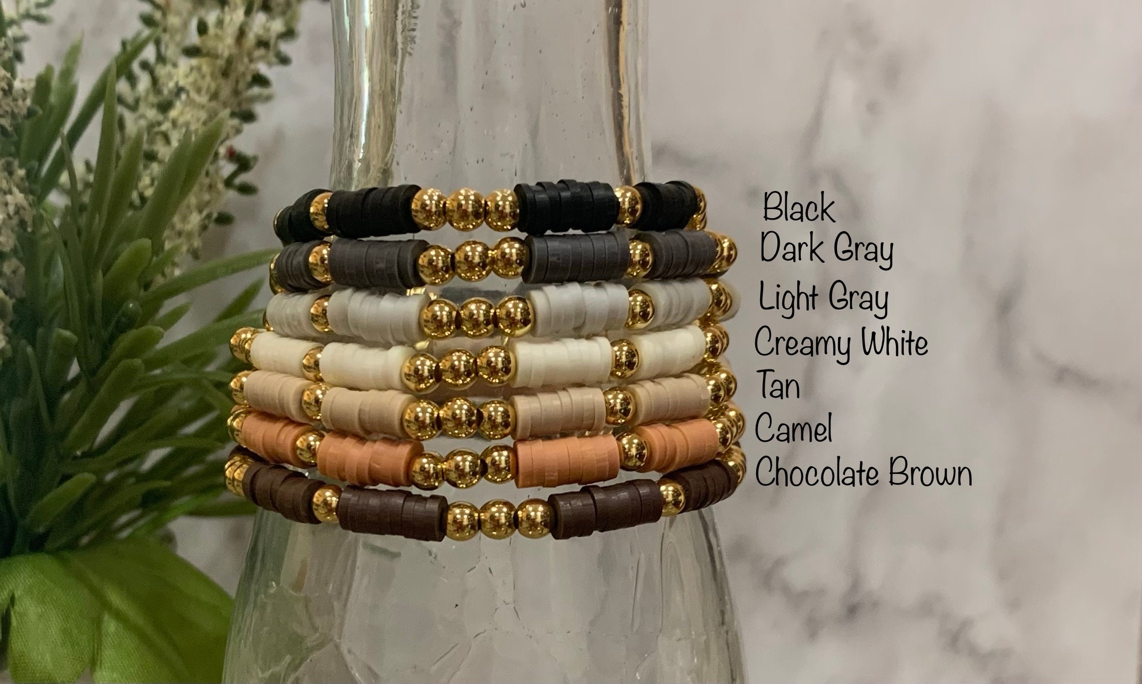 Design Your Own Bracelet Stack, 18k Gold Filled Bracelet, Bracelet ...