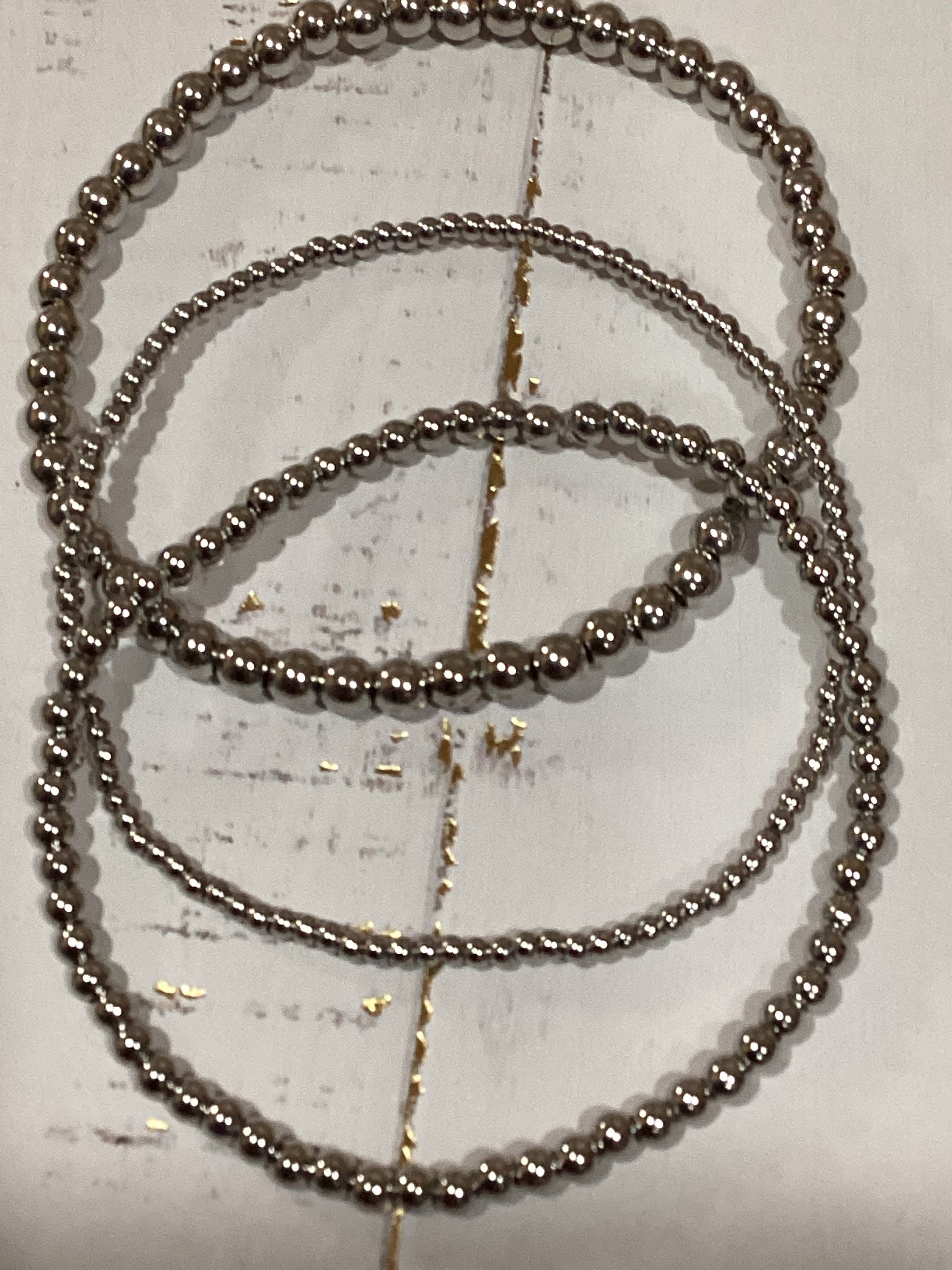 Elegant Heart Bracelet Stack, Heart Bracelet, Black Bracelet Stack ...