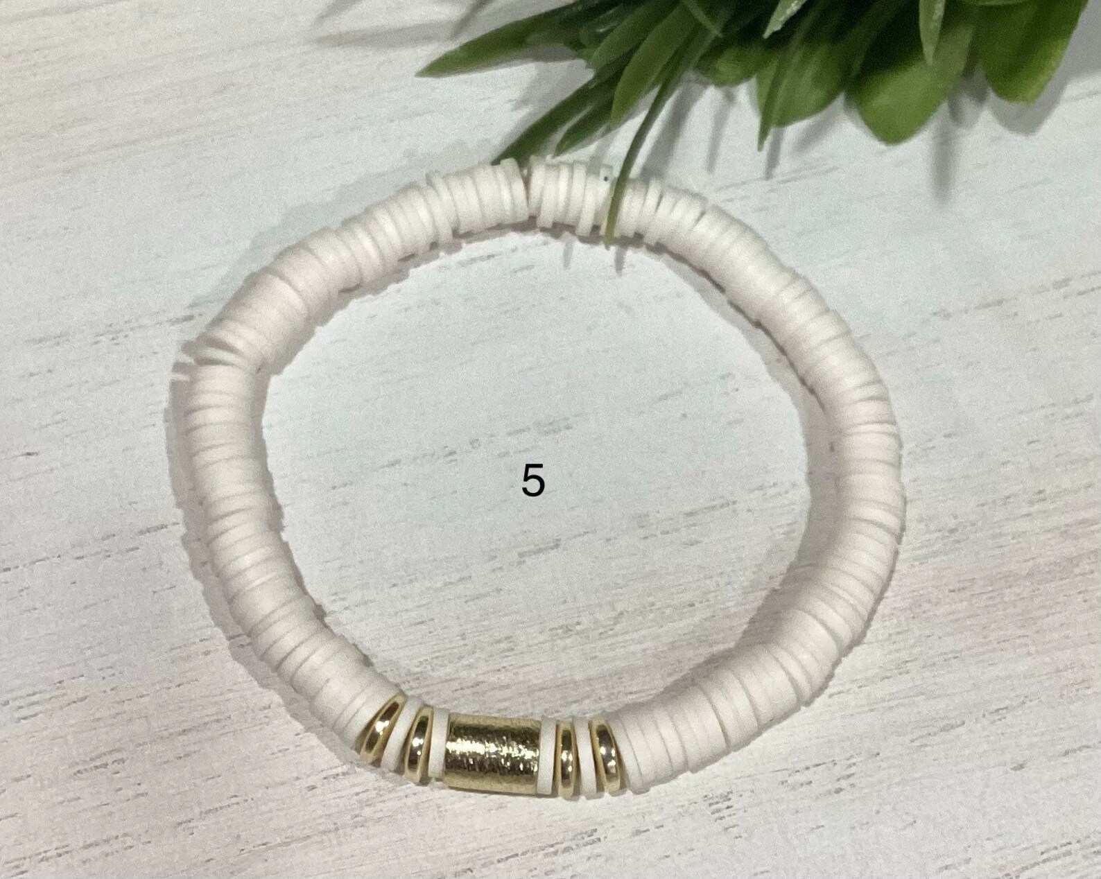 OSU Cowboys College Football Bracelet, Heishi Bead Bracelet Stack, Beaded Bracelet Stack ...