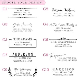 Return Address Labels - Clear Address Label, Personalized Return ...