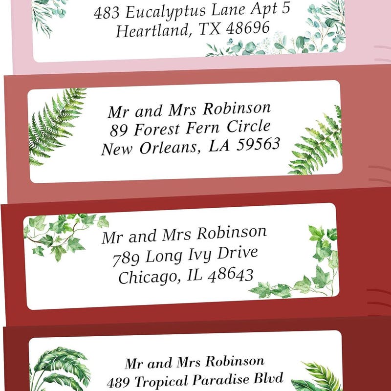 Return Address Labels - Etsy