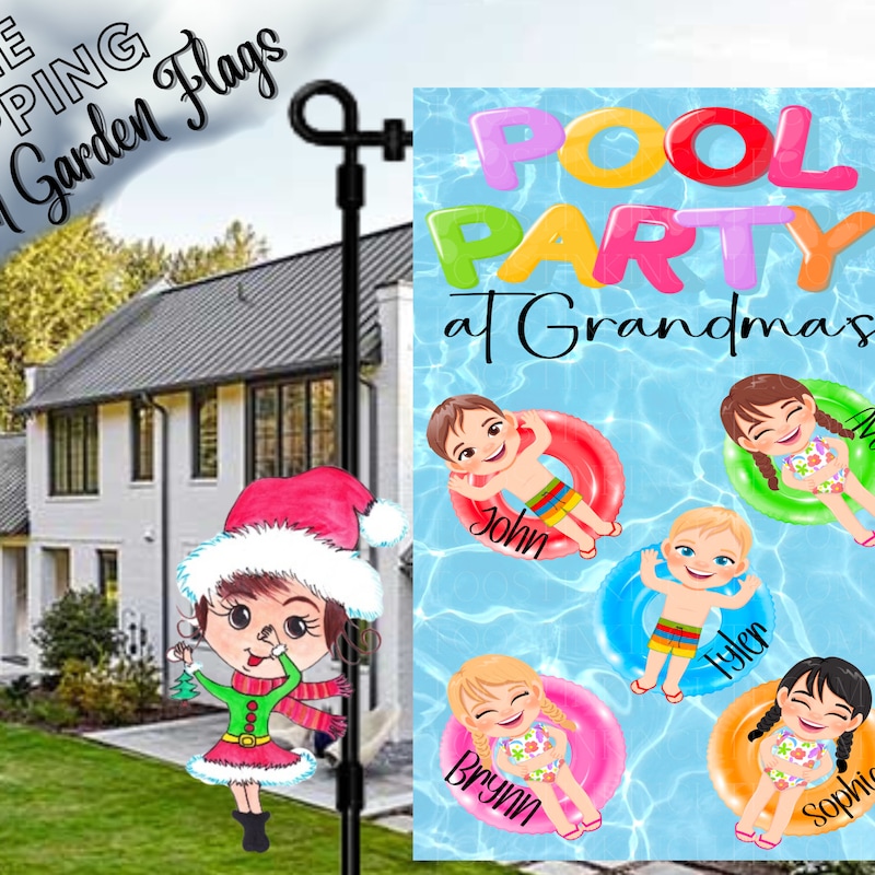 Custom Swimming Flags - Etsy