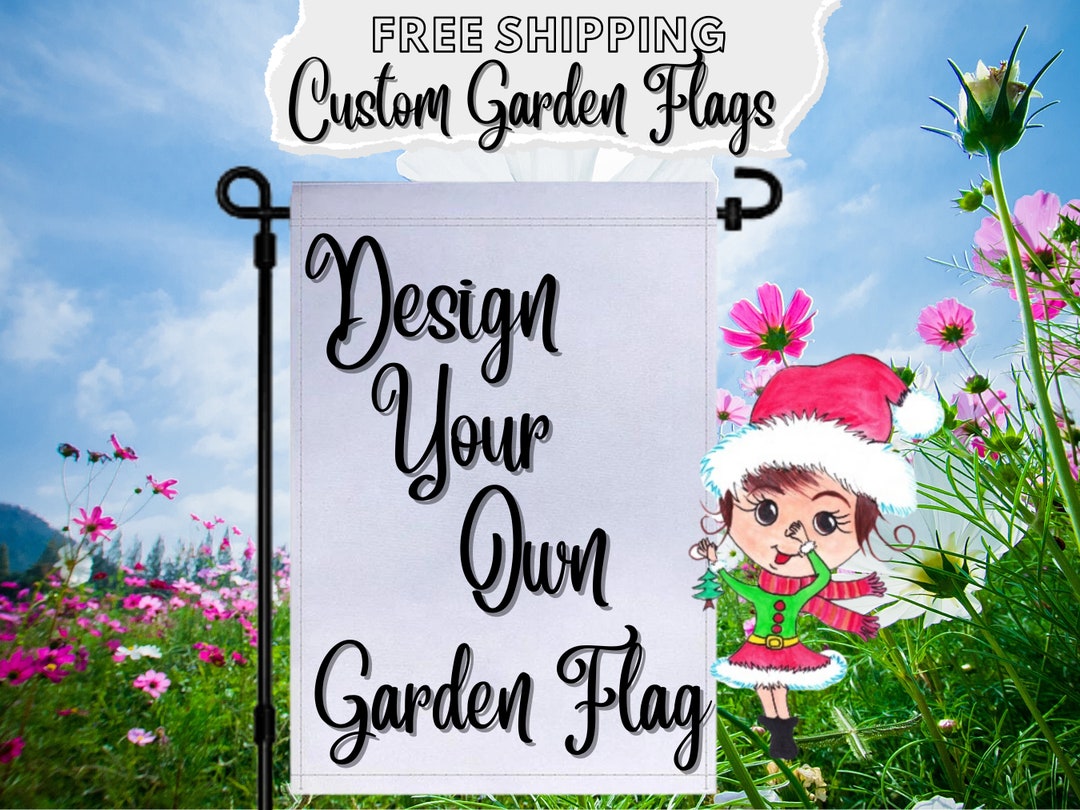 Create Your Own Garden Flag|personallized Flag| Custom Garden Flag ...