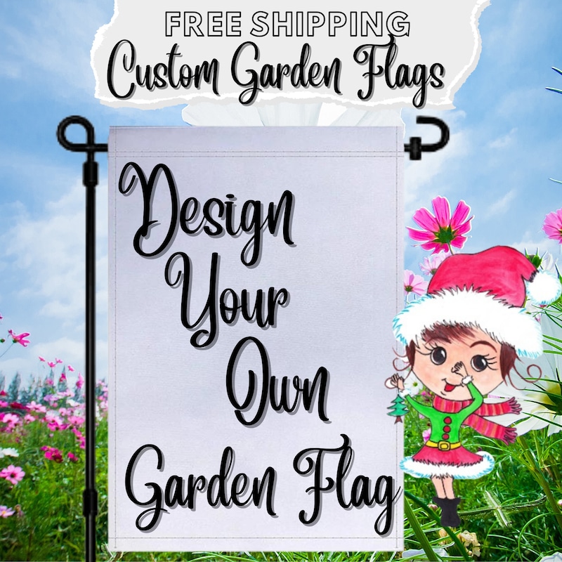 Custom Garden Flag - Etsy