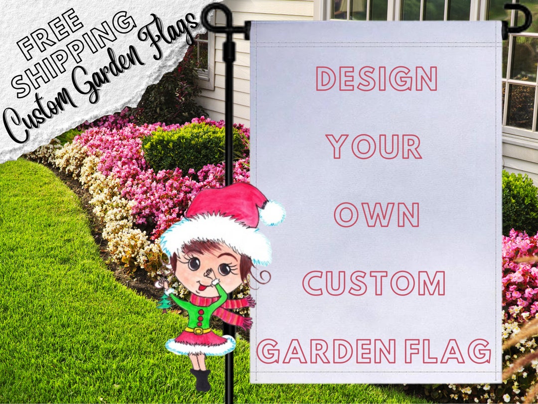 Create Your Own Garden Flag|personallized Flag| Custom Garden Flag ...