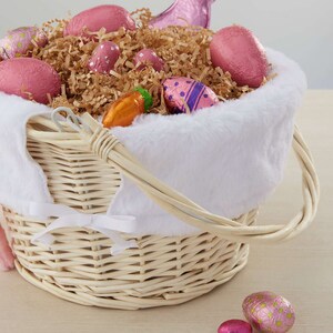 Easter Bunny Personalized Easter Basket With Drop-down Handle - Etsy