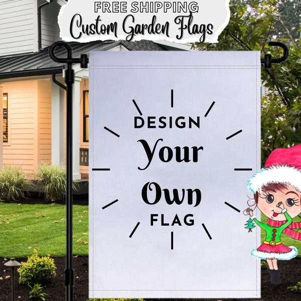 Custom Garden Flag - Etsy