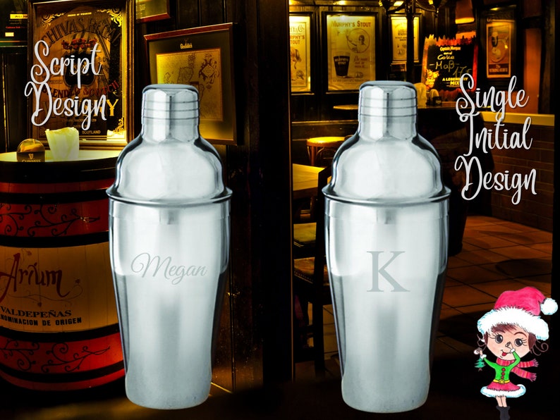 16oz Personalized Cocktail Shakermartini Custom - Etsy
