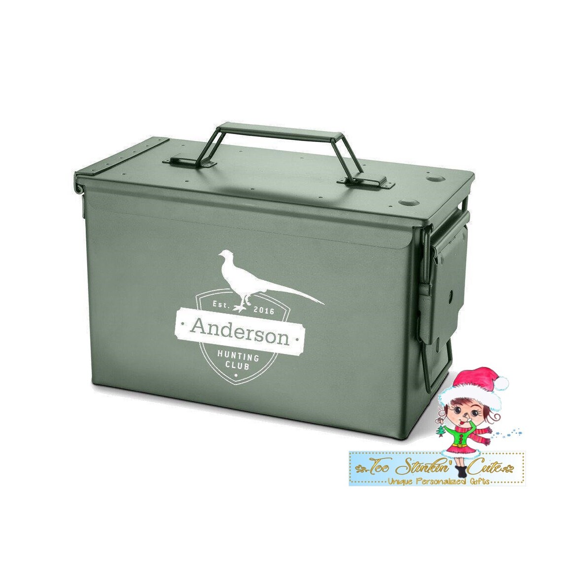 Personalized Metal Ammo Box Multiple Designs men Grandpa | Etsy