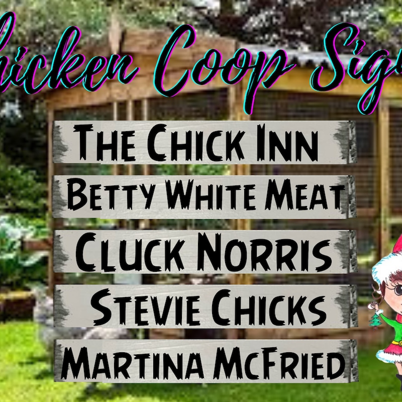 Chicken Signs - Etsy
