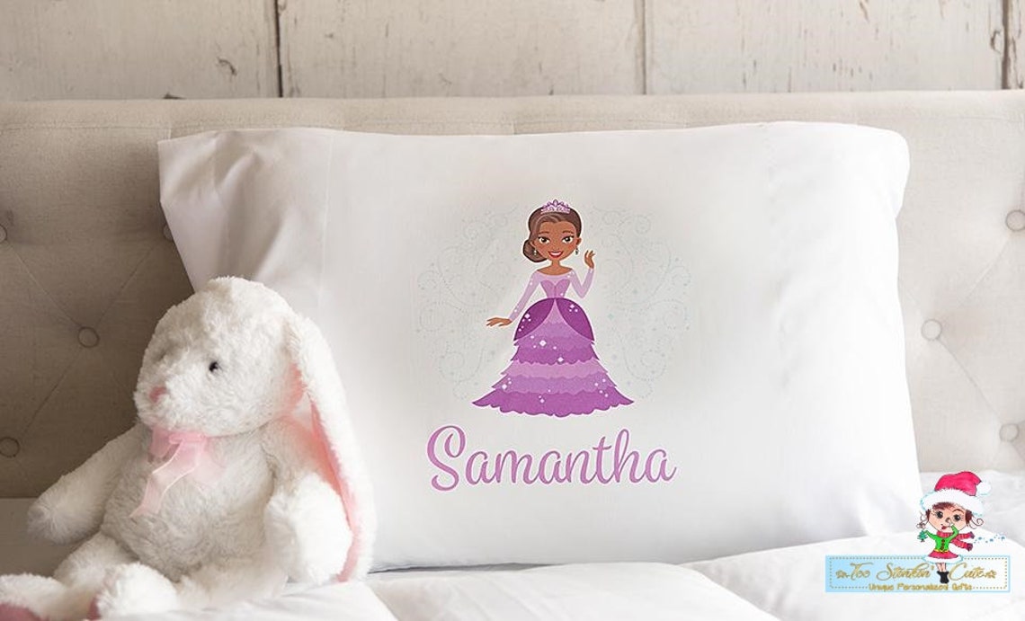 Personalized Princess Pillowcases Girl Kids Daughter | Etsy