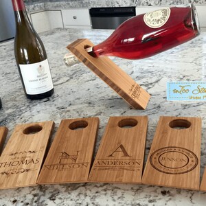 Personalized Wine Bottle Balancer Custom mothers Day, Mom, Grandma ...