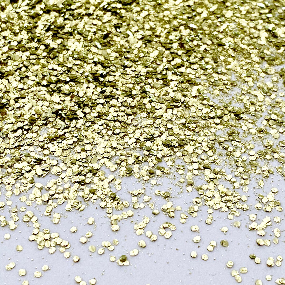 Biodegradable Glitter Golden Mirage Ecoglimmer - Etsy