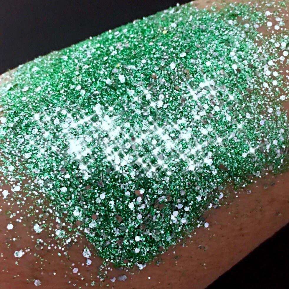 Biodegradable Glitter Iced Emeralds Ecoglimmer | Etsy
