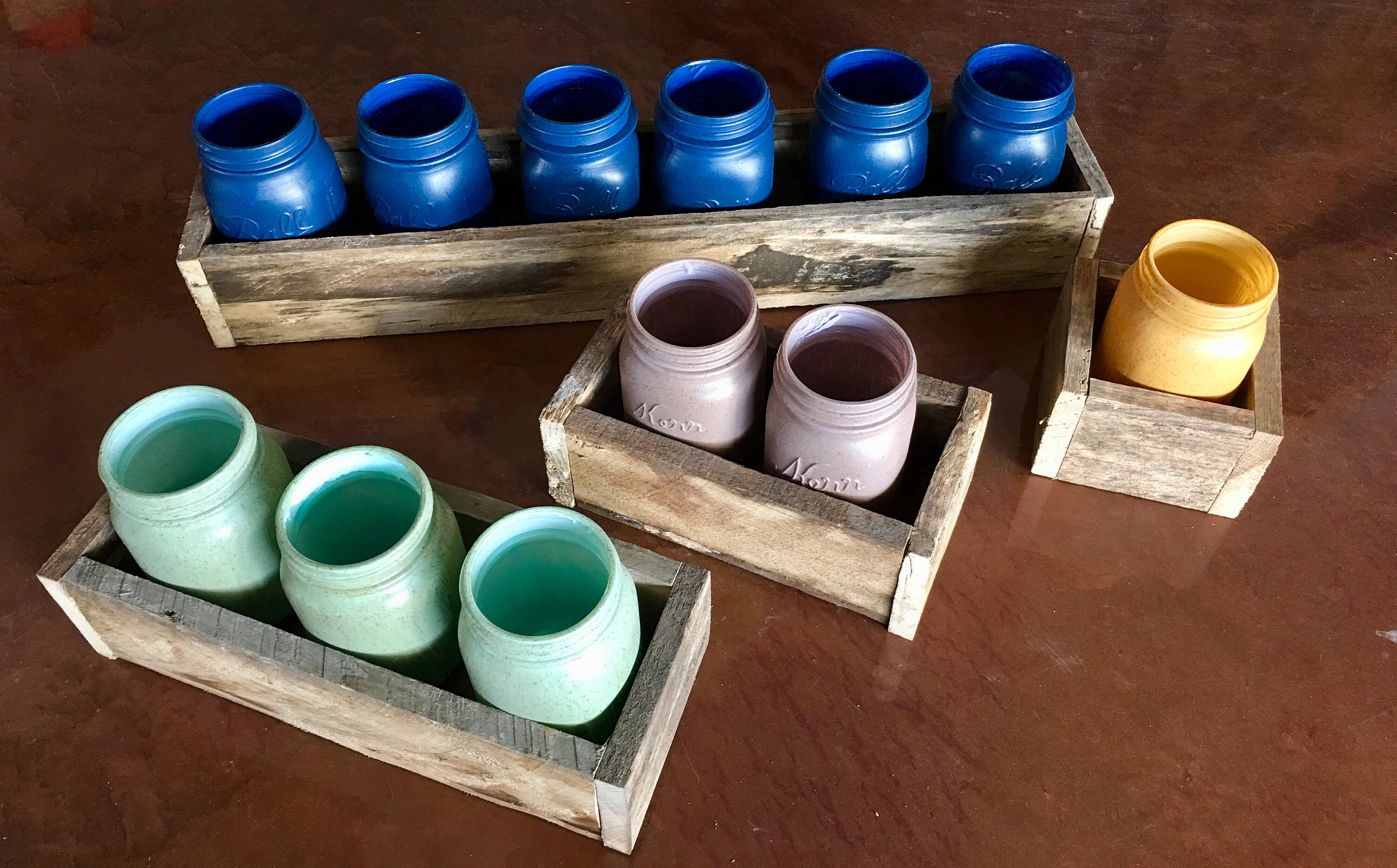 4 Multi-sized Wood Boxes Farmhouse and Rustic Country Home - Etsy Canada