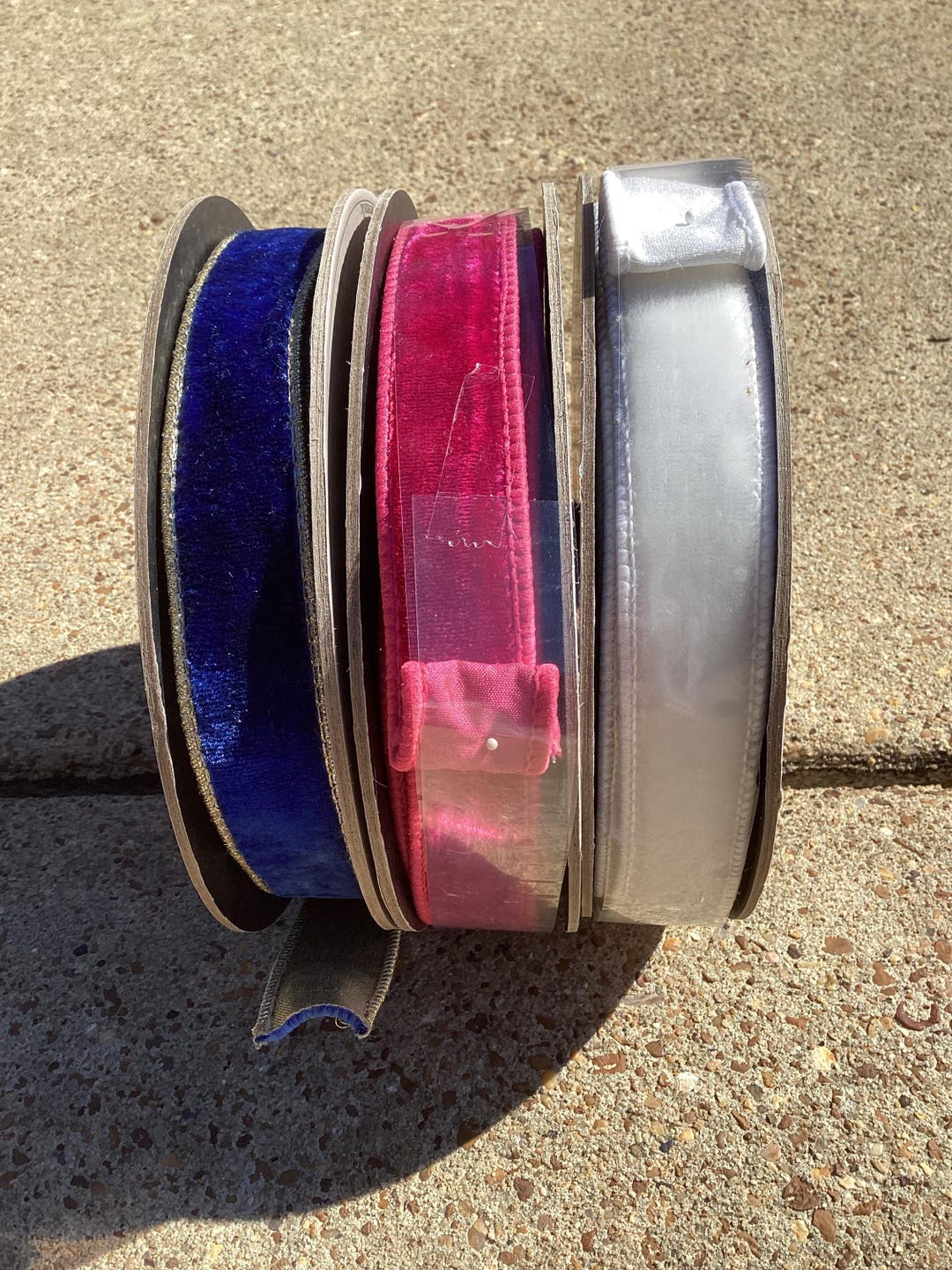 D Stevens 1” X 10 Yards Ribbons, Holiday Ribbon, Wired Ribbon ...