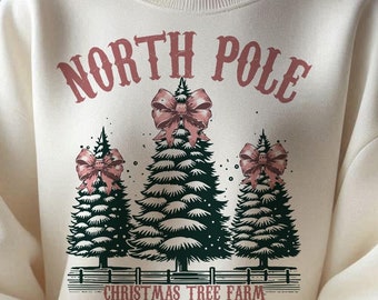 North Pole Tree Farm PNG - Etsy