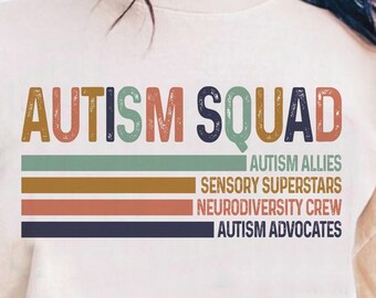 Sped Squad Autism Png Sublimation Design Download, Autism Awareness Png ...