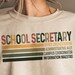 School Secretary Png, School Secretary Sublimation, School Secretary ...