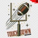 Touchdown Season PNG, Football Game Design, Sports Enthusiast Art ...