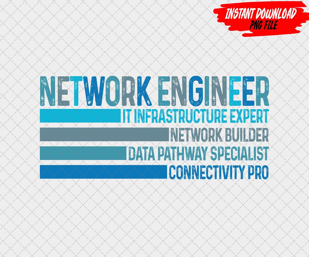 Network Engineer PNG, IT Professional Design, Network Engineer Gift ...
