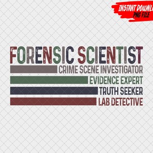 Forensic Scientist PNG, Forensic Scientist Sublimation, Forensic ...