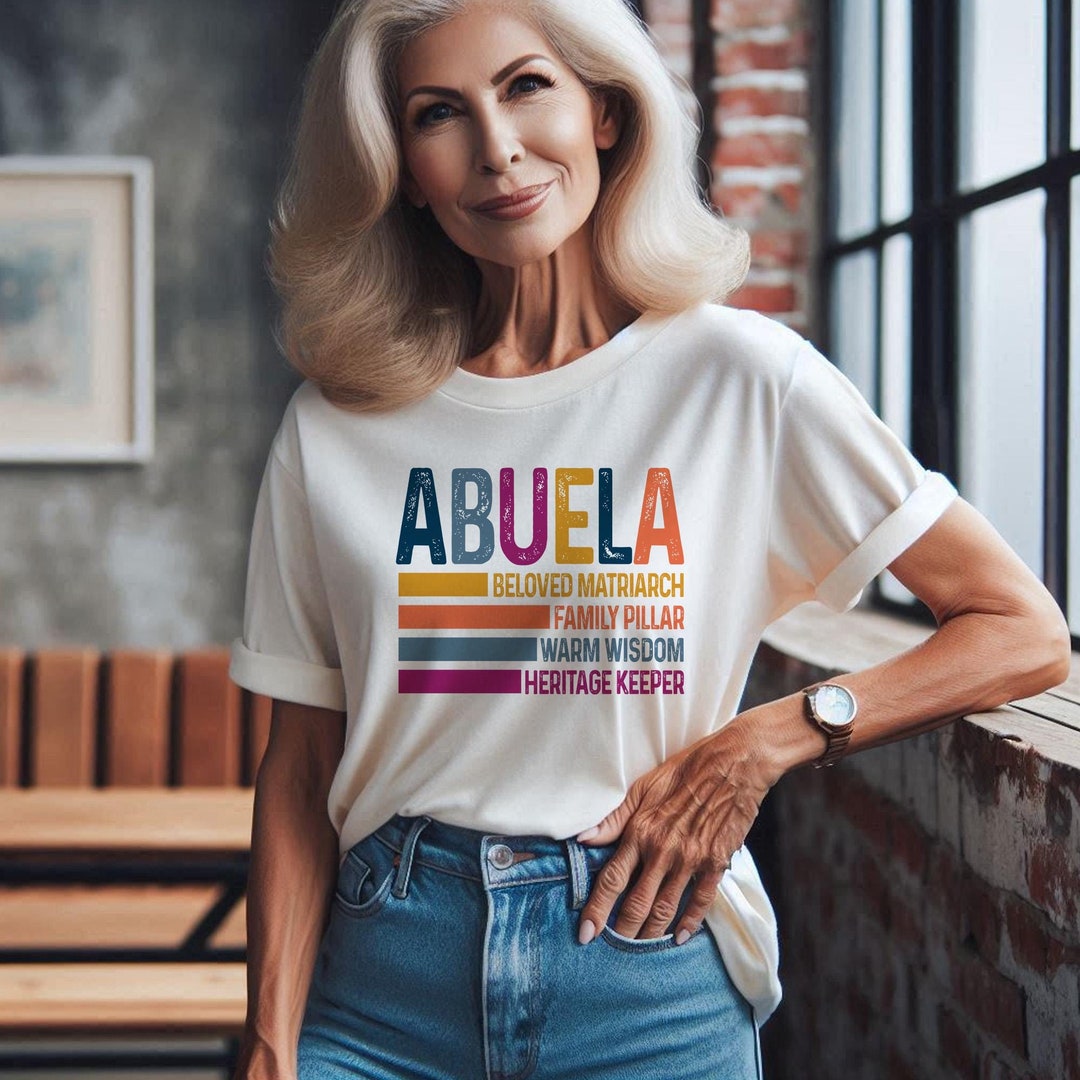 Abuela PNG, Sublimation Design for Grandmothers, Beautiful Abuela Print ...