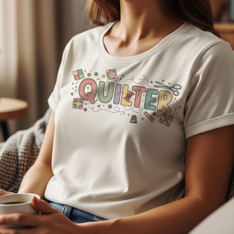 Retro Quilter PNG, Quilting Lover Quote Design, Sewing Craft ...