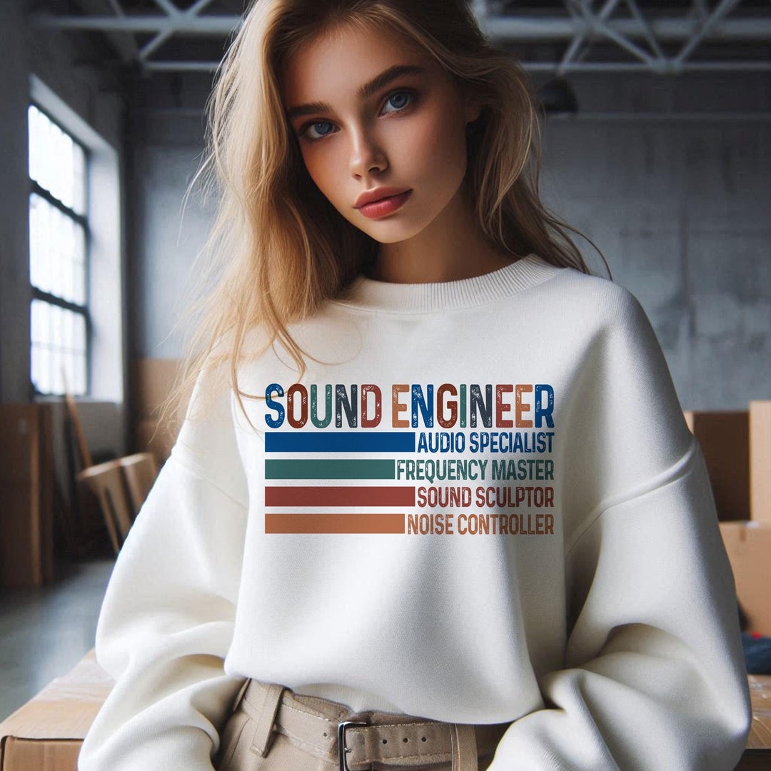 Professional Sound Engineer PNG Design for Sublimation, Gift for Audio ...