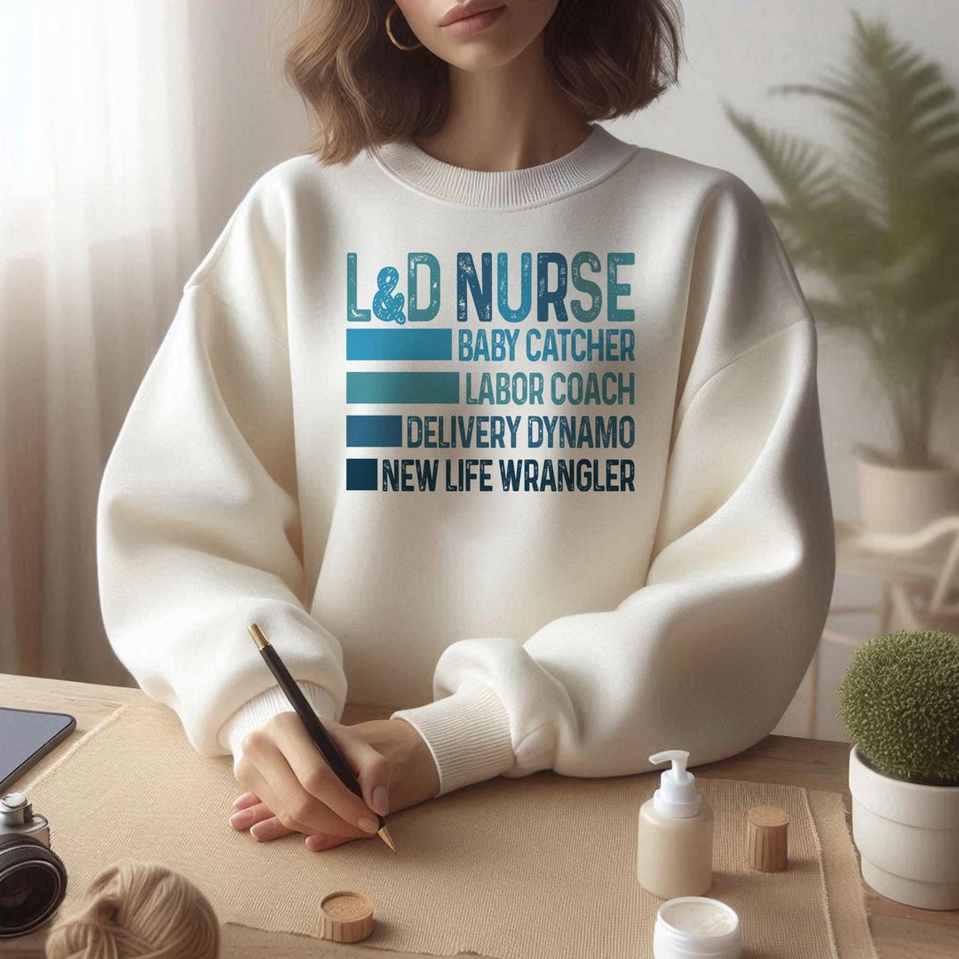 L&D Nurse (labor and Delivery Nurse) PNG Sublimation, Birthing Care Art Design for Healthcare ...