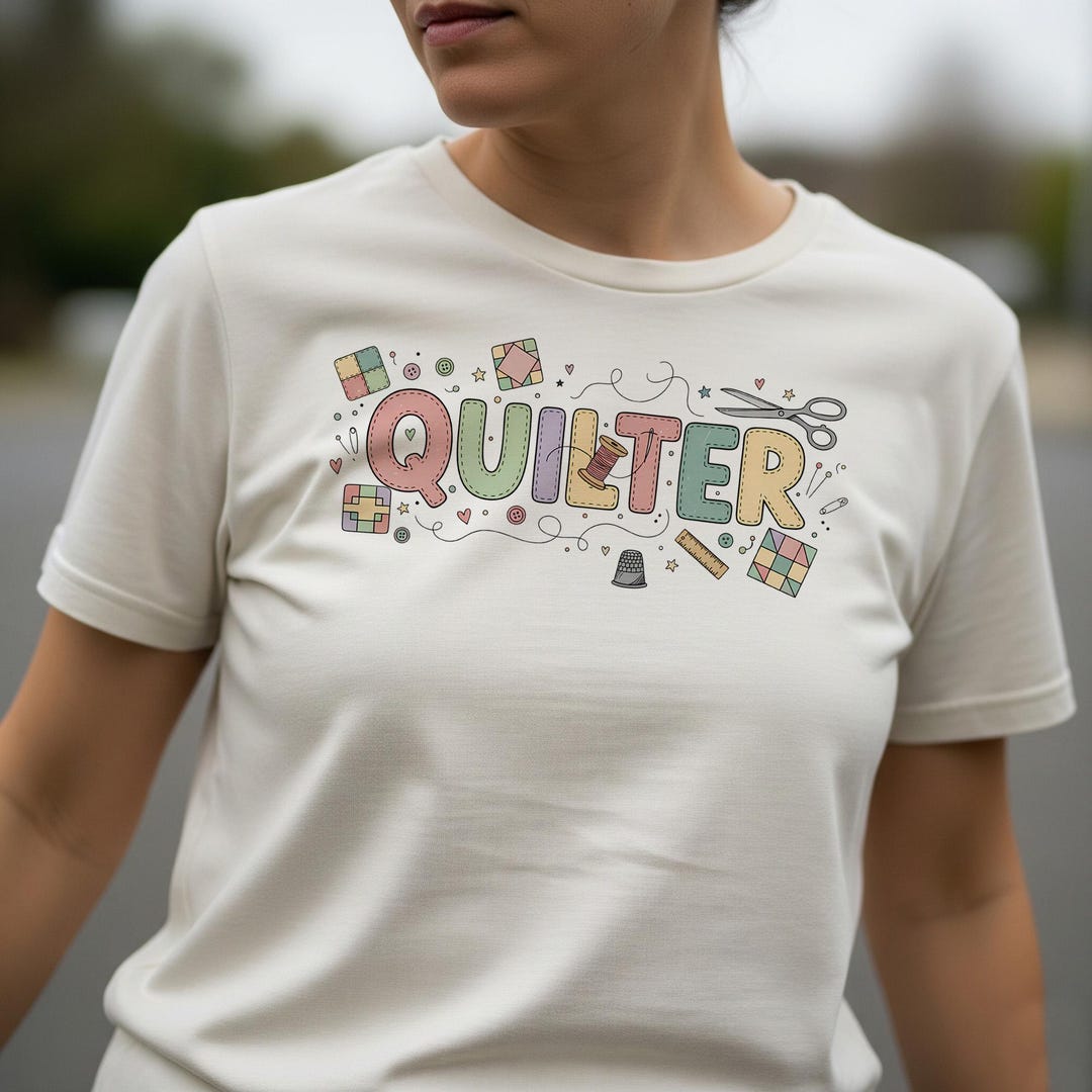 Retro Quilter PNG, Quilting Lover Quote Design, Sewing Craft ...